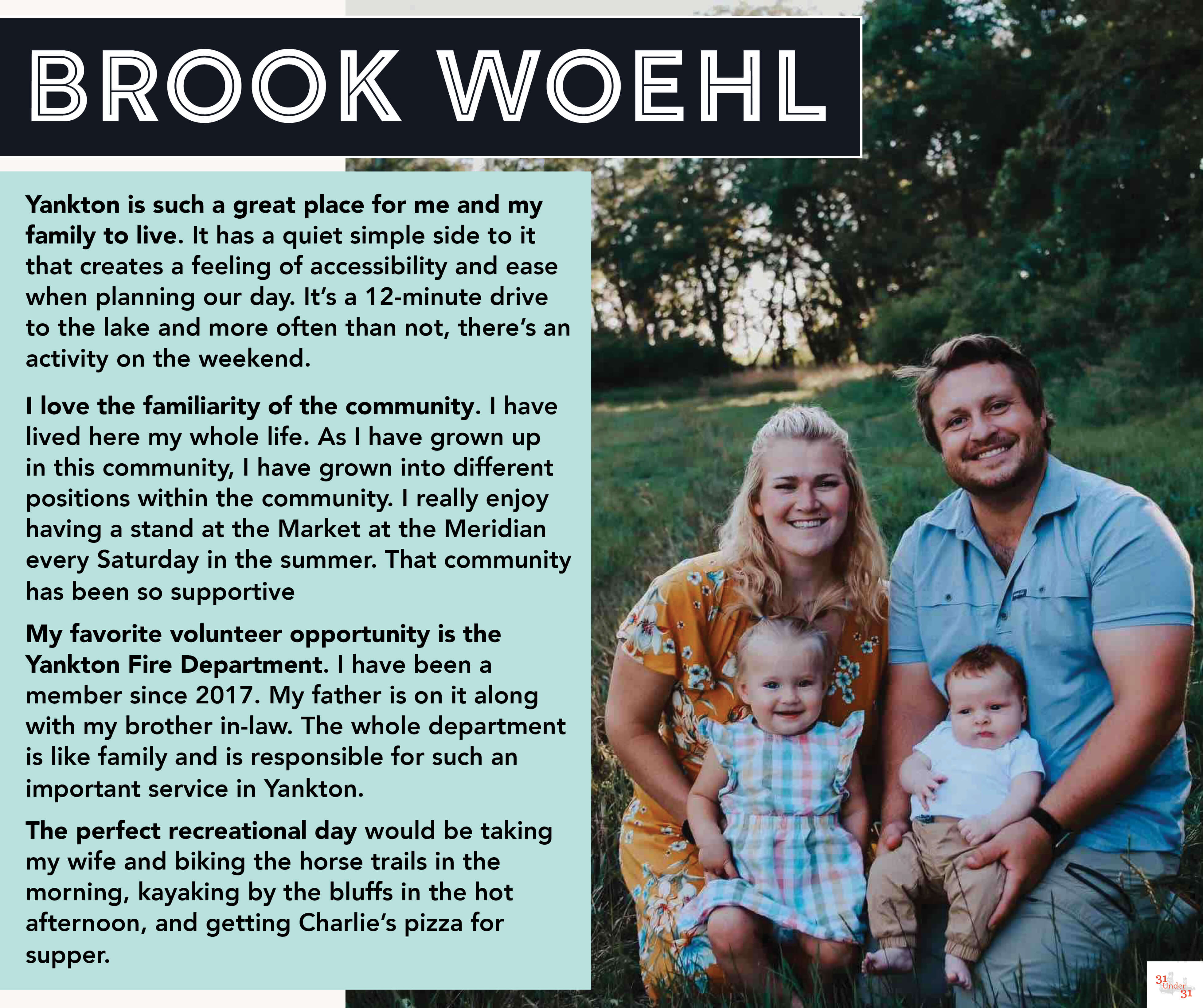 31 under 31 - 2024 edition - Yankton Thrive