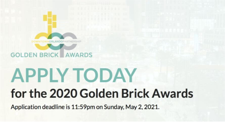 Get Your Golden Brick Awards Ticket Today - Downtown Orlando ...