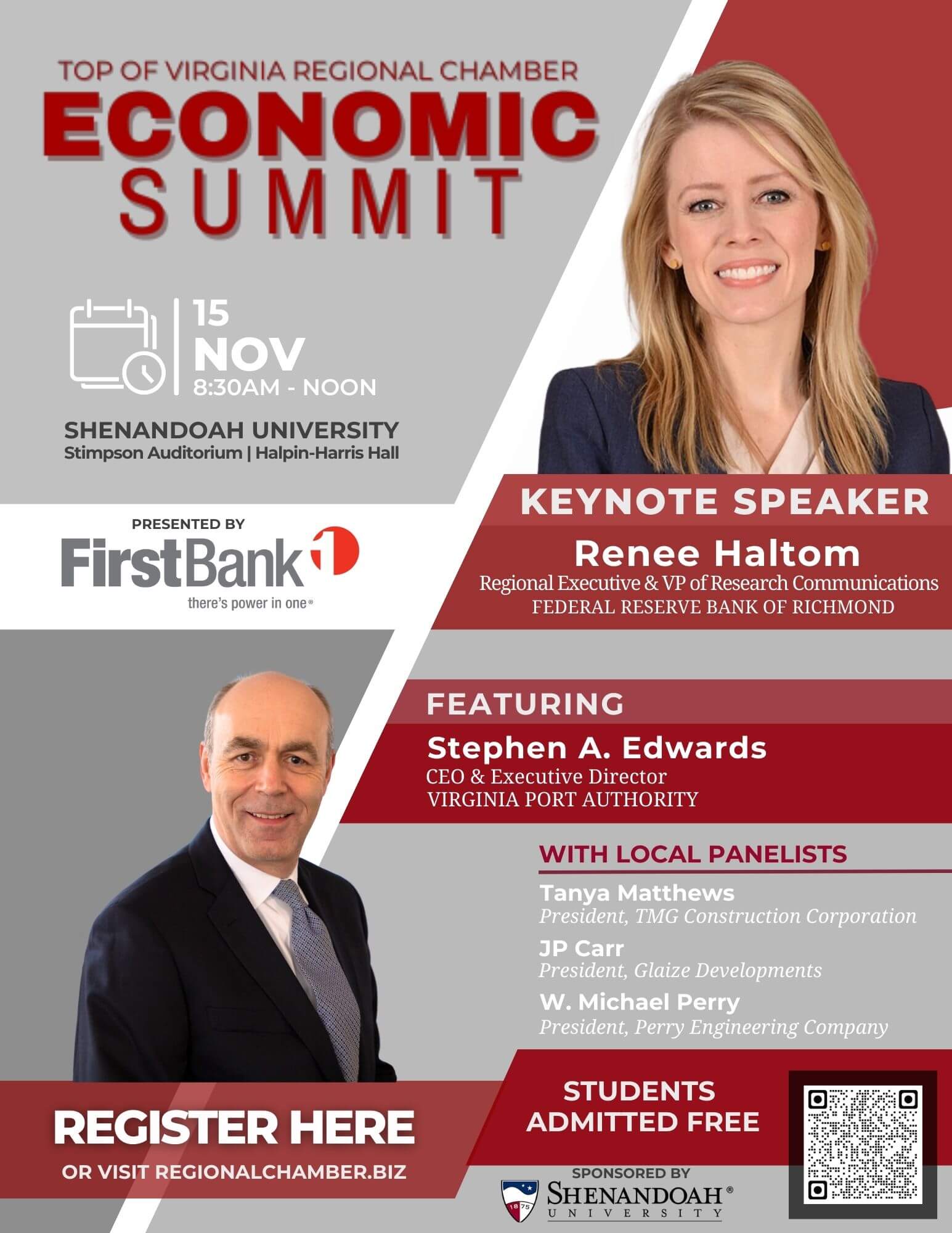 The Economic Summit - Top of Virginia Regional Chamber