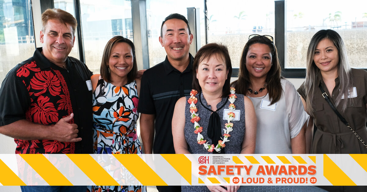Safety Awards - General Contractors Association of Hawaii
