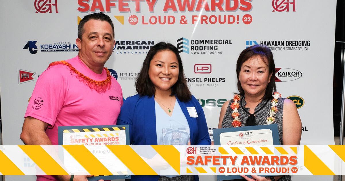 Safety Awards - General Contractors Association of Hawaii