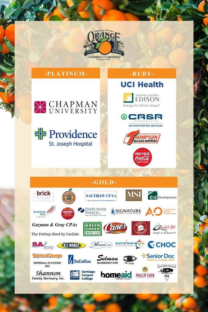 Chairman Circle - Orange Chamber of Commerce