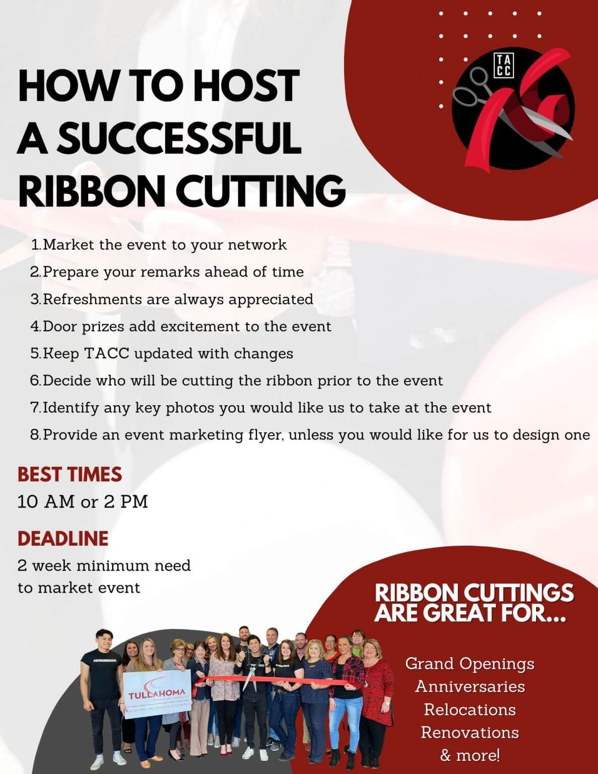 Ribbon Cuttings - Tullahoma Area Chamber of Commerce