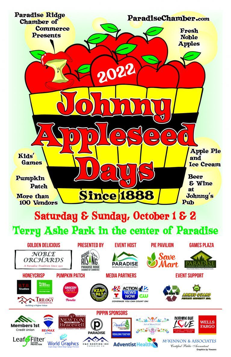Johnny Appleseed Days - Paradise Ridge Chamber of Commerce