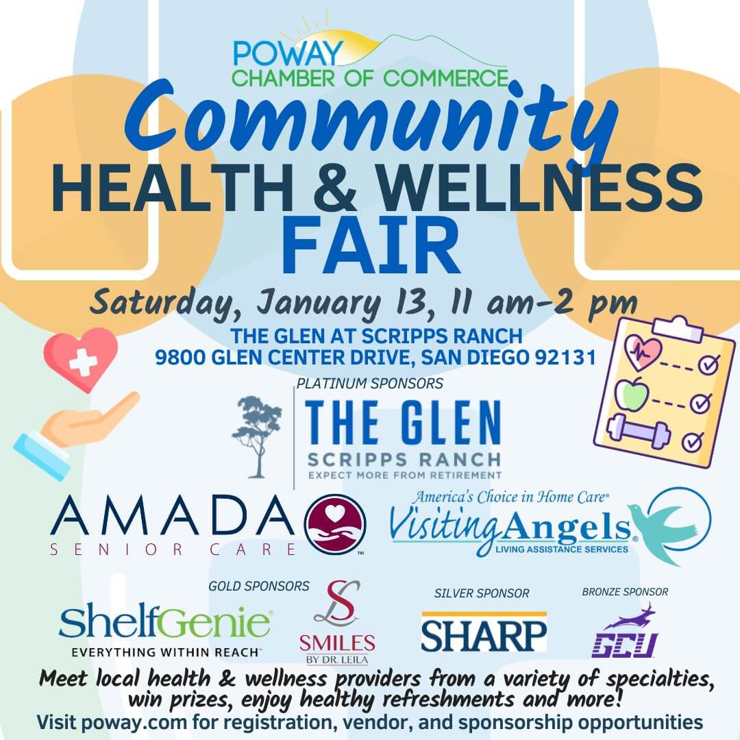 Community Health & Wellness Fair - Poway Chamber of Commerce