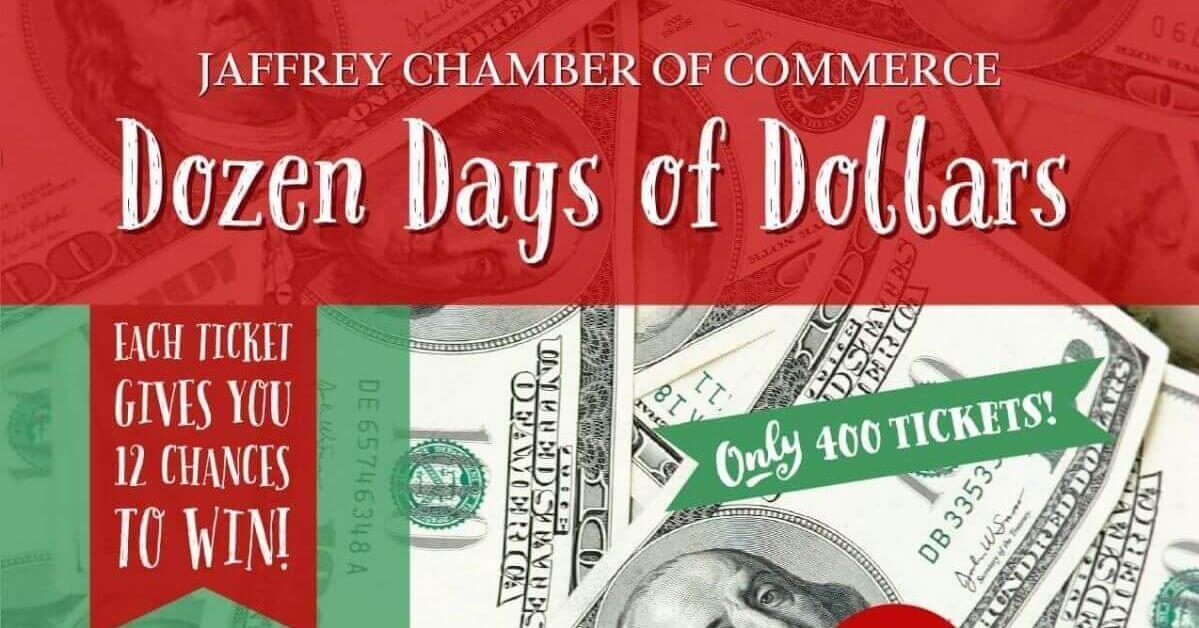 Dozen Days of Dollars 2023 - Jaffrey Chamber of Commerce