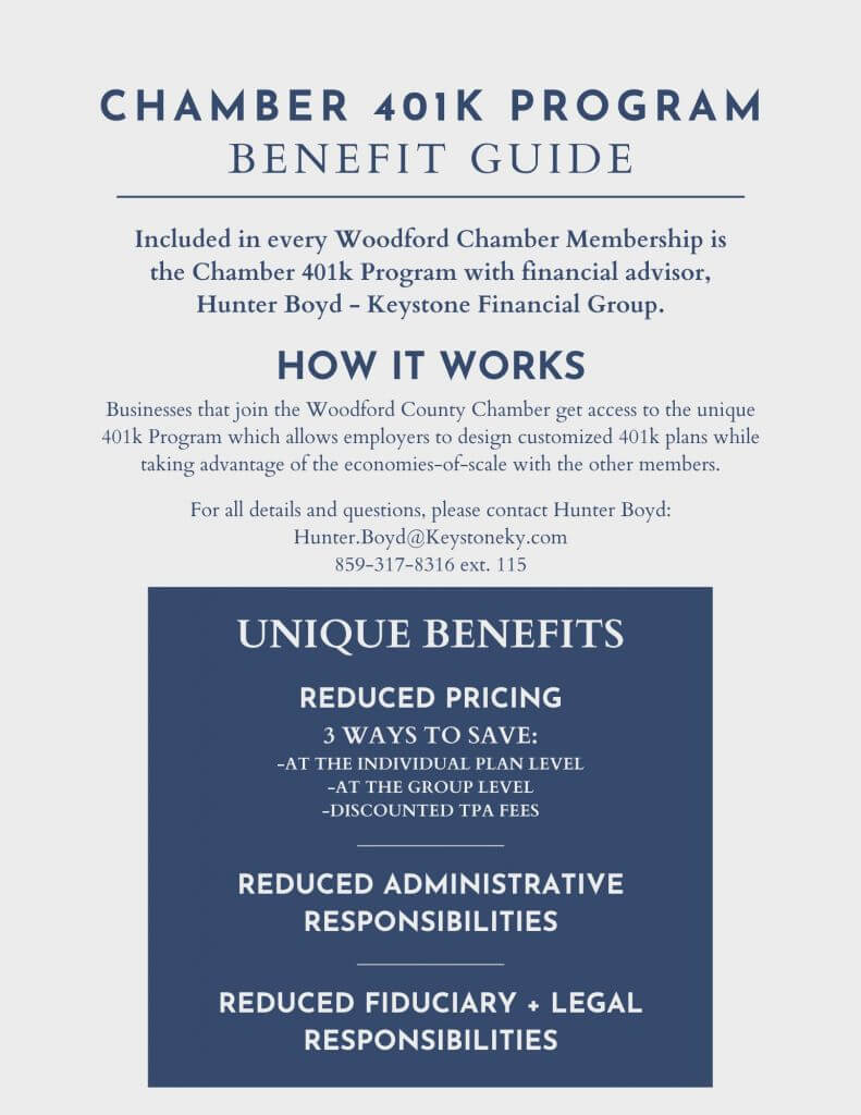 Chamber Member Benefits - Woodford County Chamber of Commerce