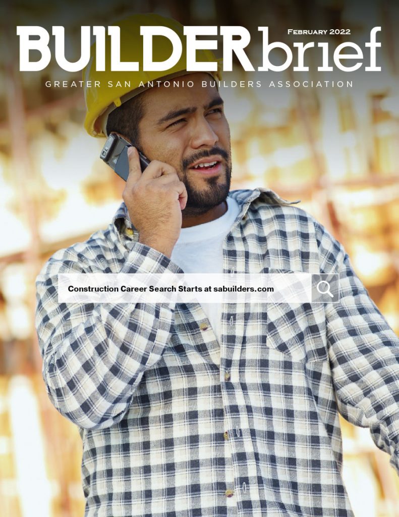 Builder Brief - Greater San Antonio Builders Association