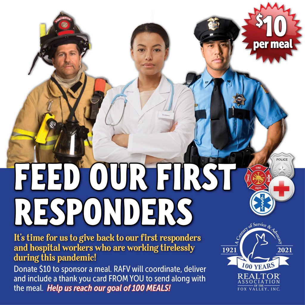 Feed Our First Responders - REALTOR® Association of the Fox Valley (RAFV)