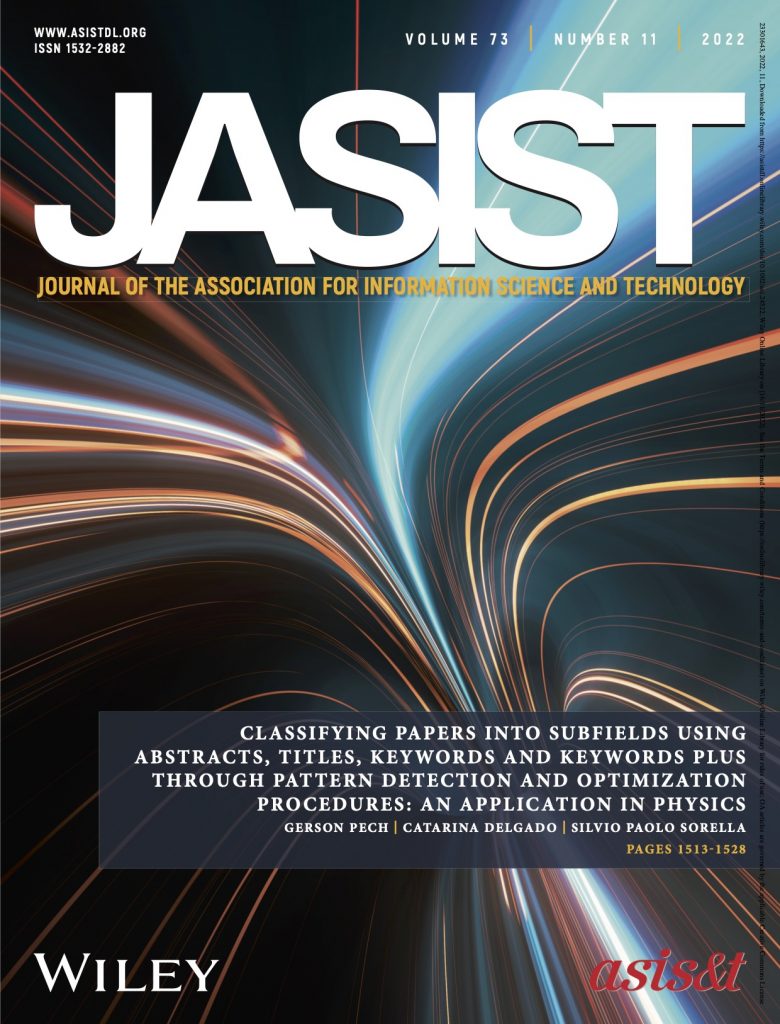 New From JASIST, November 2022 - Association for Information Science ...